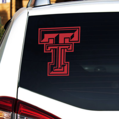 Texas Tech University-Decal/Sticker-SIZE & COLOR-Red Raiders-Laptop ...
