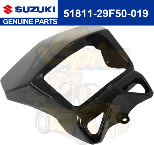Suzuki DR-Z DRZ 400S SM DR 200 650 HEAD LIGHT COVER MASK BLACK 51811 ...