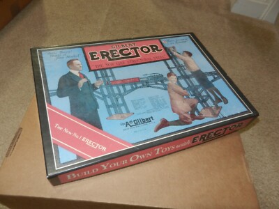 A C Gilbert Erector #1 Set Box Movie Prop Empty Box, Original | eBay