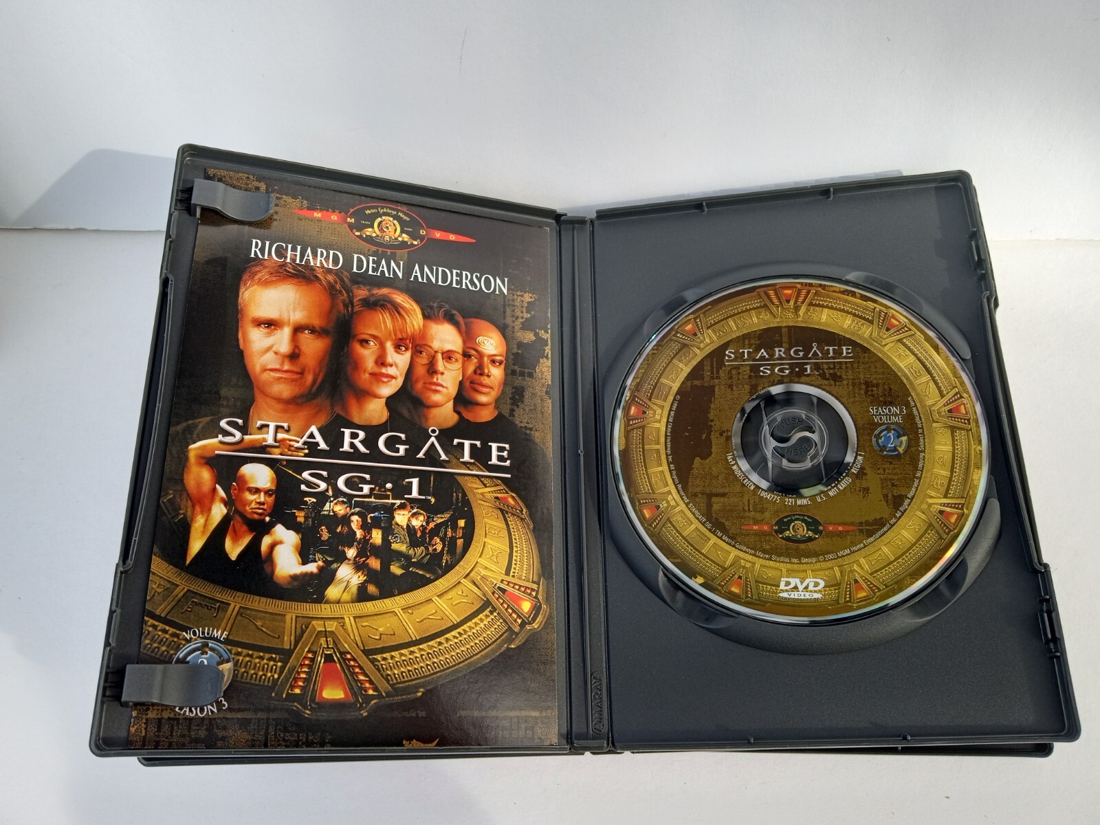 Stargate SG-1 Season 3 Giftset DVD 2003 MGM 5-Disc Set Richard Dean ...