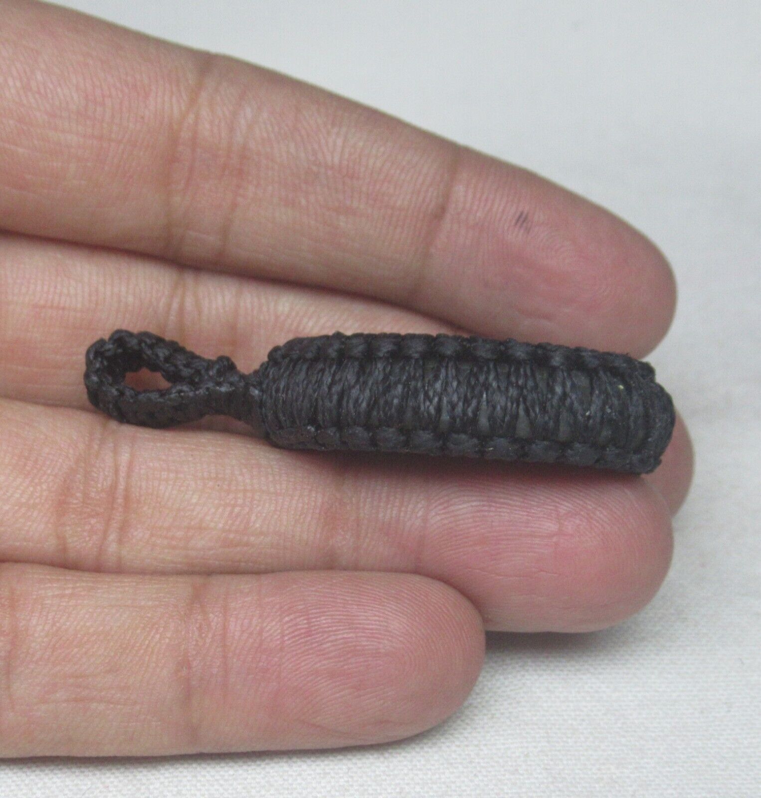 Natural Labradorite Oval 70.00 Cts Cotton Waxed Cord Macrame Pendant J ...