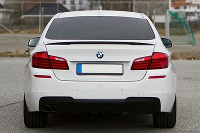 For BMW F10 5 Series Saloon Rear Boot Trunk Spoiler Lip Wing Sport Trim ...