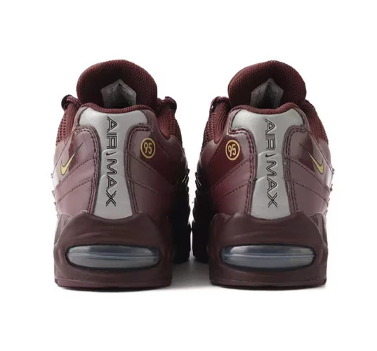 Rare Nike Air Max 95 Big Bubble OG Total 90 Burgundy Mens Shoes Neon US ...