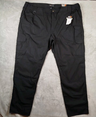 NWT 511 Tactical Taclite Black Pants Mens 54x40.5 Ripstop Cargo Work ...