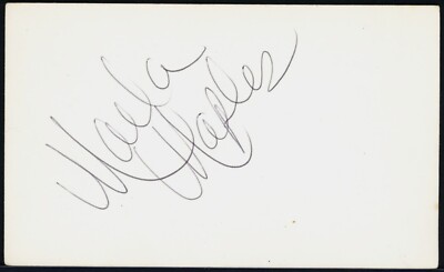 Former Mrs. Trump Marla Maples Autograph | eBay
