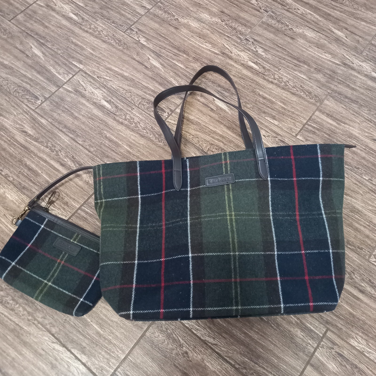 barbour witford tartan tote bag | eBay