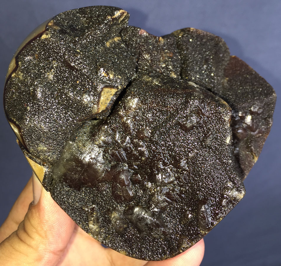 594g TOP!!! Natural Septarian Dragon Stone Huge CrystalLized Geode ...