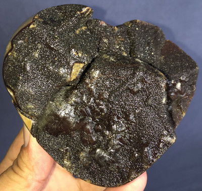 594g TOP!!! Natural Septarian Dragon Stone Huge CrystalLized Geode ...