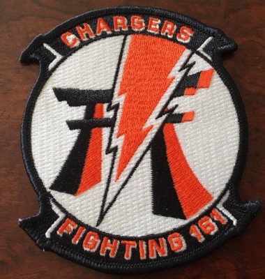 US Navy Aviation Squadron Patch Fighting 161 CHARGERS Jet Fighter USMC ...