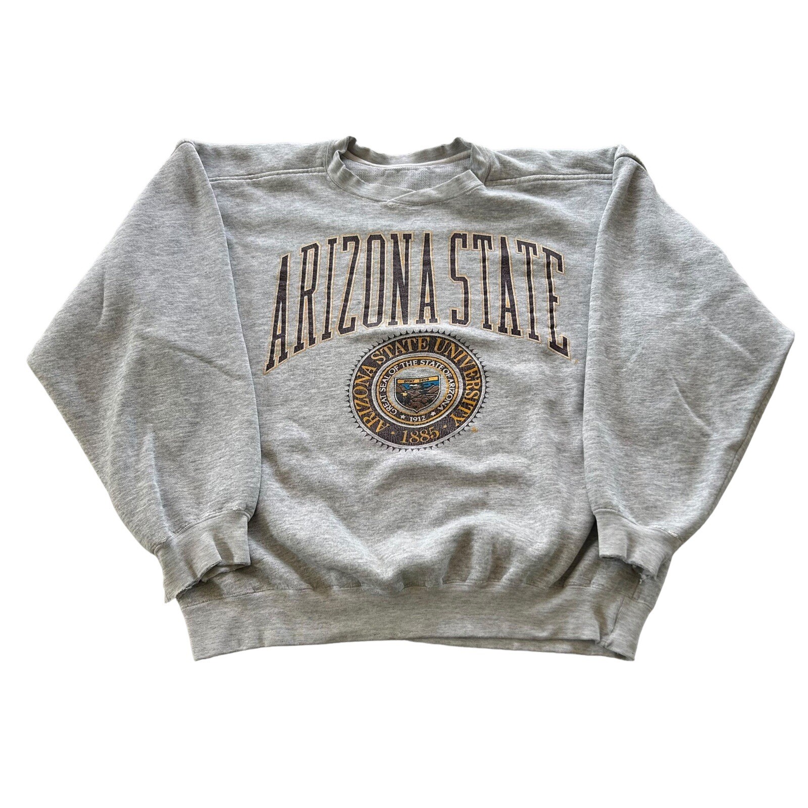 Vtg 90s Arizona State University College Crest Graphi… - Gem