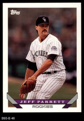 1993 Topps Traded #46 Jeff Parrett T Rockies 8 - NM/MT | eBay