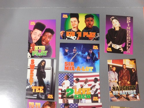 Over 100 Rap Pack cards 2 Unopened PACKS and 80 Misc CARDS 1991 Premier ...