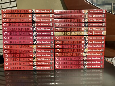 Red River Manga Volumes 1-28 Complete English by Chie Shinohara | eBay