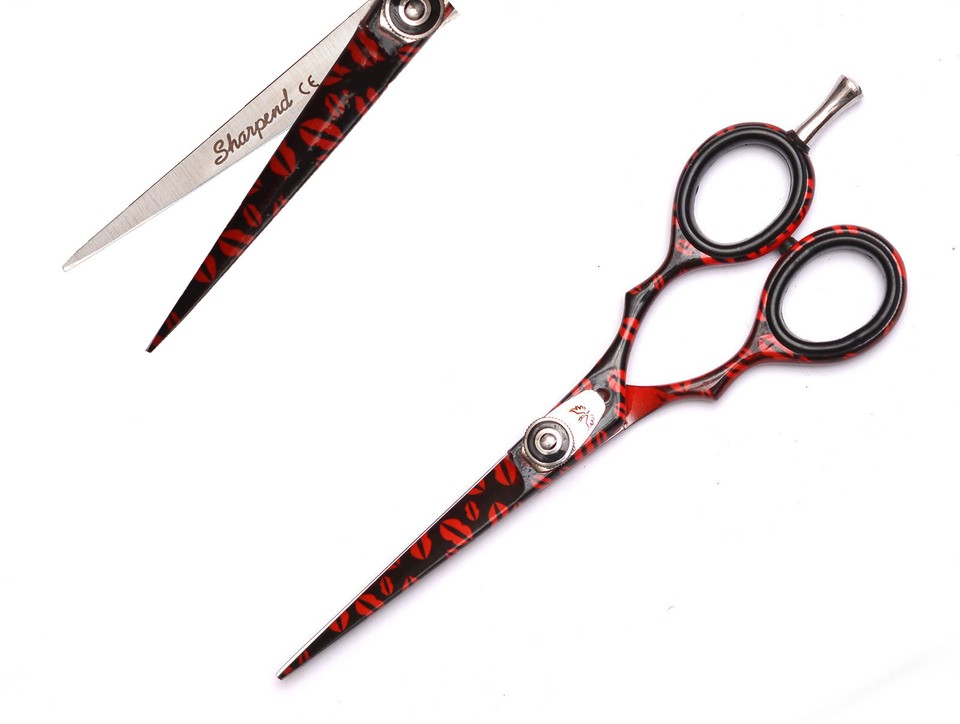 PROFESSIONAL RED LIPS HAIRDRESSING HAIR CUTTING THINNING BARBER ...