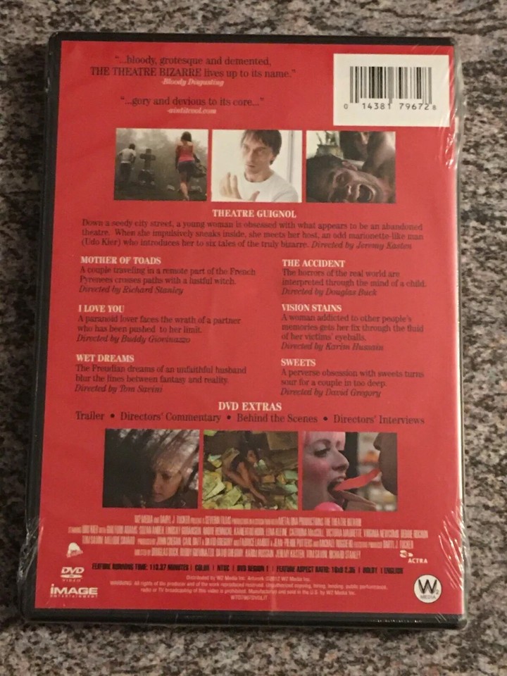 The Theatre Bizarre (DVD, Severin, 2011, Udo Kier) BRAND NEW / FACTORY ...