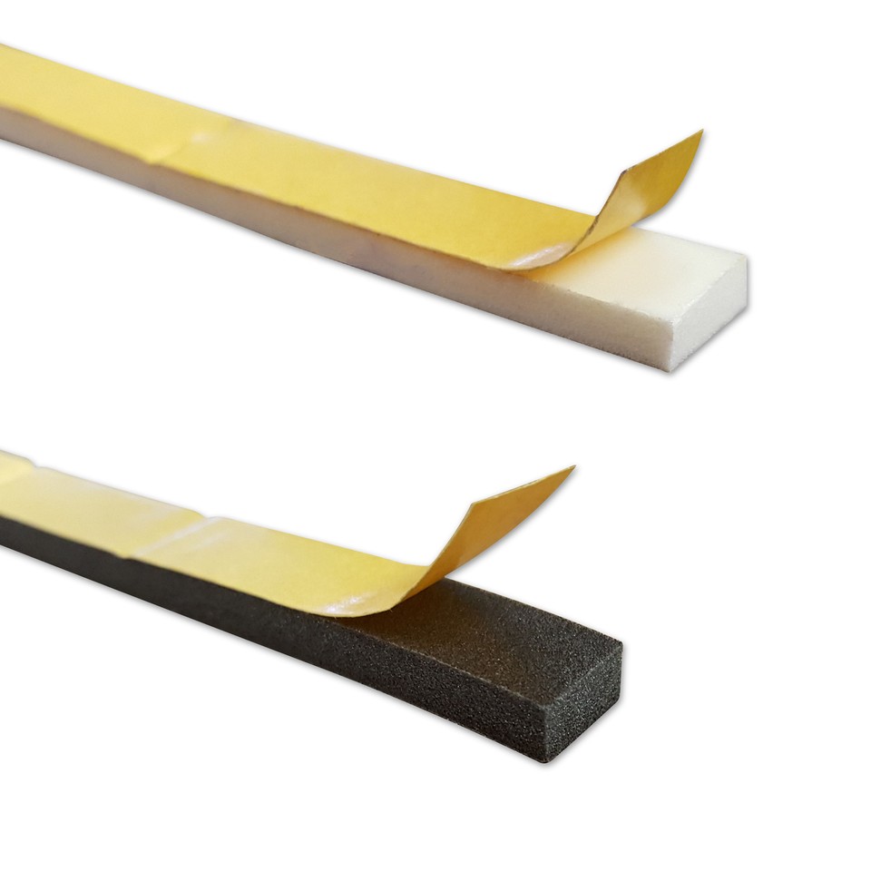 uPVC Window Double Sided Glazing Foam Security Tape Black & White | eBay