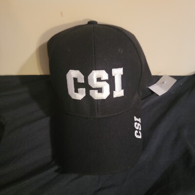 Csi Hat Sz 58 Adjustable Black | eBay