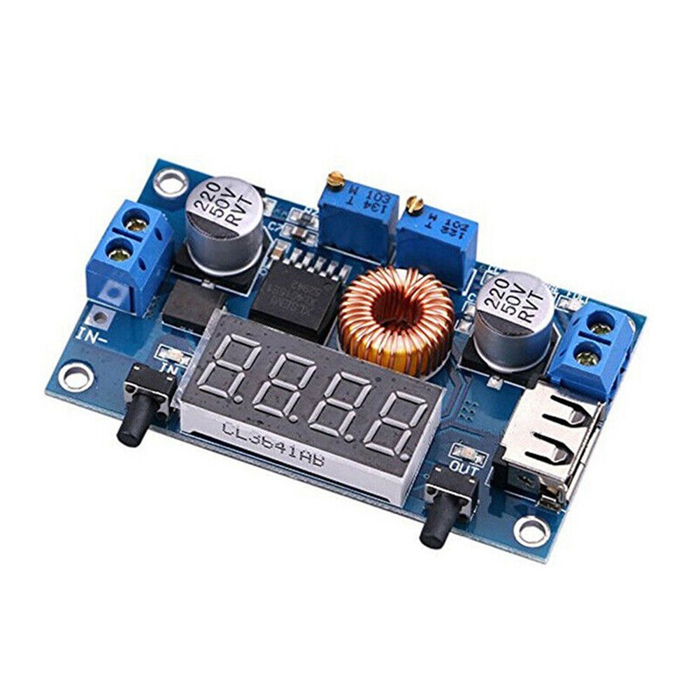 Voltage Regulator USB Charging 2 In 1 Step-Down DC / DC Converter Step ...
