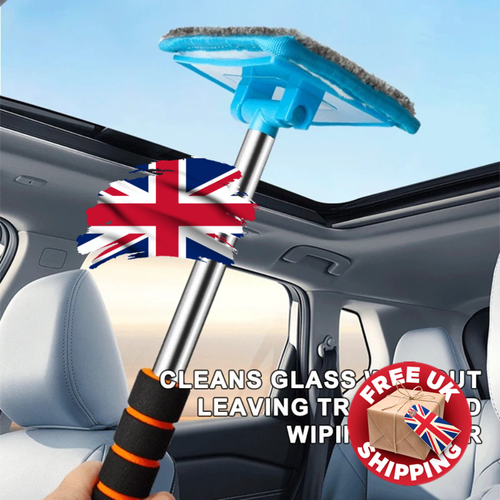 1pcs Telescopic Car Window Cleaner Windscreen Wiper Tool Reusable ...