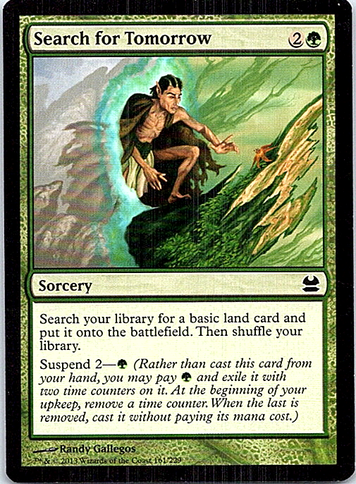 Search for Tomorrow Magic The Gathering Modern Masters Light Play | eBay