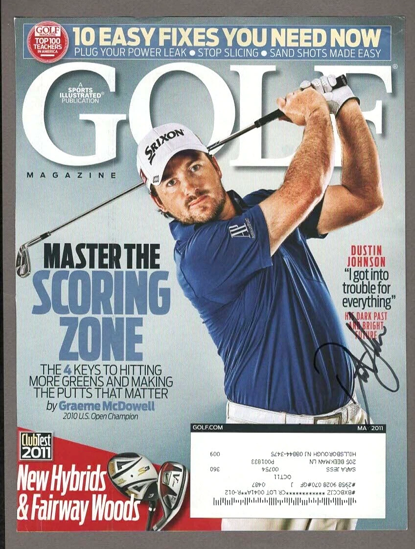 Golf Magazine Cover