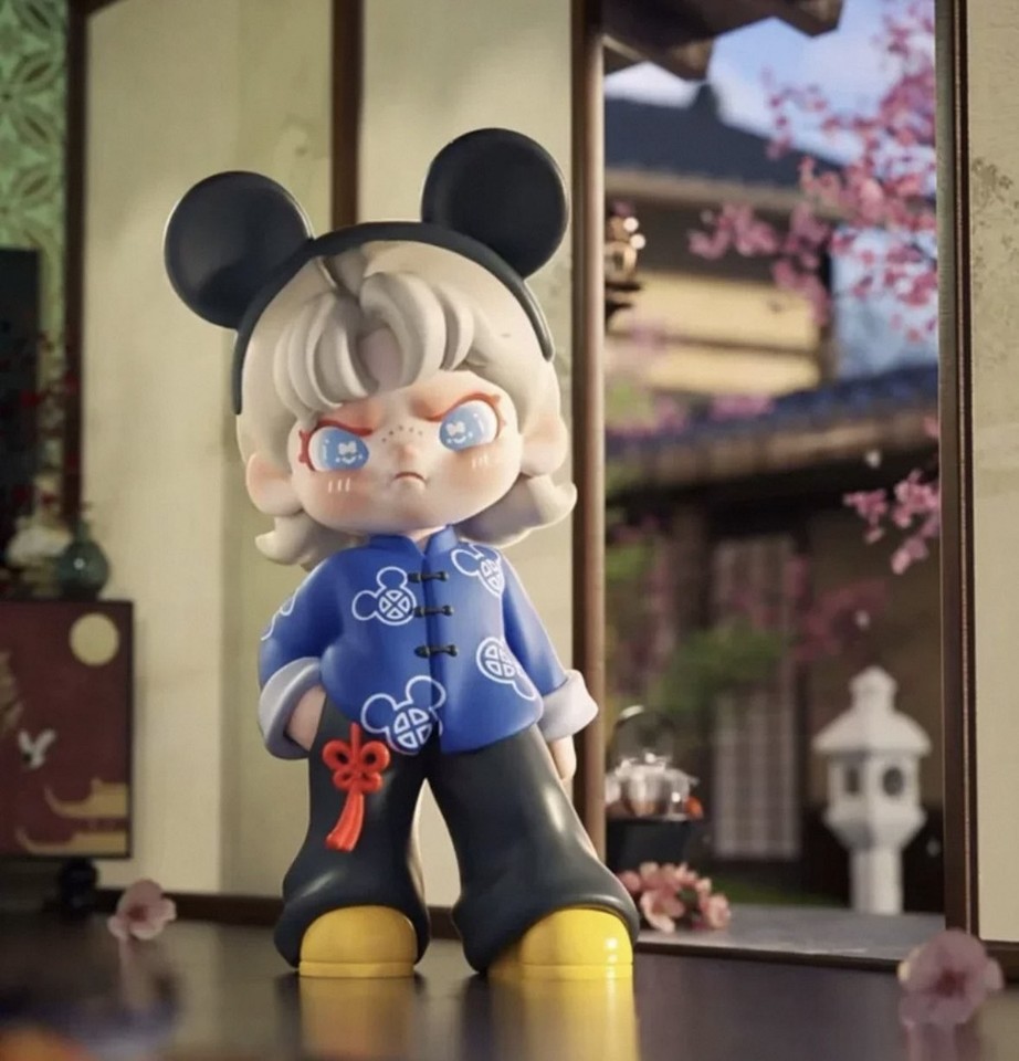 TNTSPCAE DORA LOVES MICKEY SERIES BLIND BOX CONFIRMED FIGURES ART TOY ...