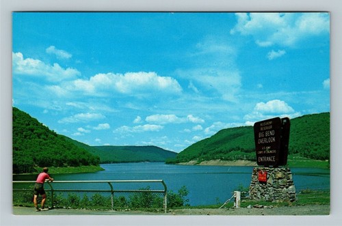 Warren PA, Big Ben Overlook, Allegheny Reservoir, Pennsylvania Vintage ...