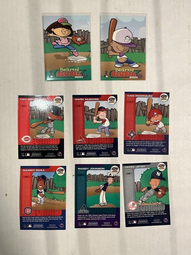 2001 Backyard Baseball Humongous Entertainment Pablo Sanchez + Vicki ...