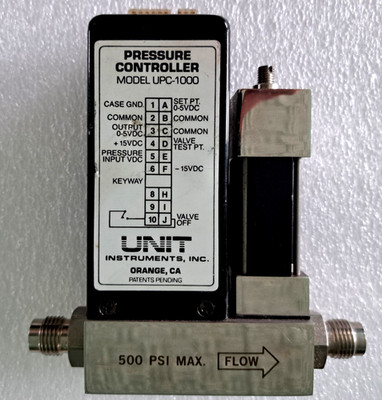 PRESSURE CONTROLLER UPC-1000 / N2, 500 PSI, 5000 sccm / UNIT ...