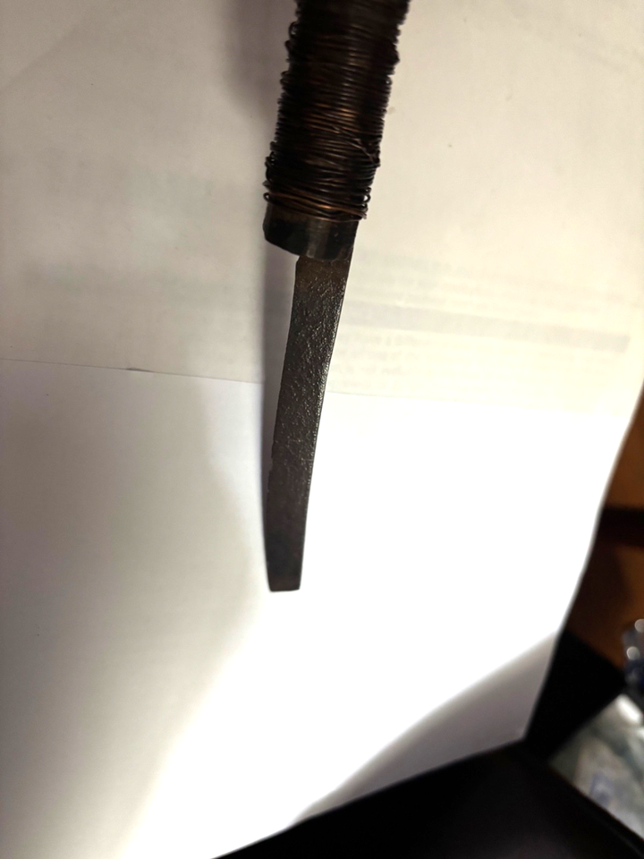 CROOKED KNIFE 1800s Handle carved into HUMAN HAND ! Penobscot ...