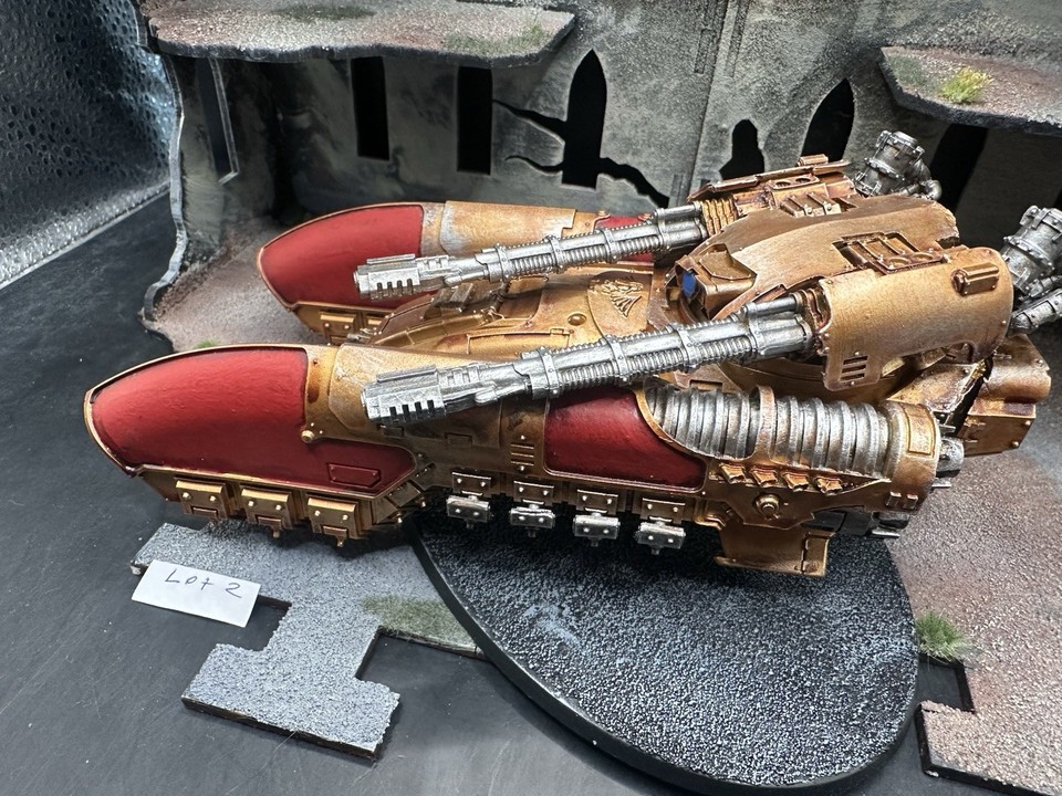 warhammer 40k adeptus custodes Caladius Grav Tank Painted Lot 2 | eBay
