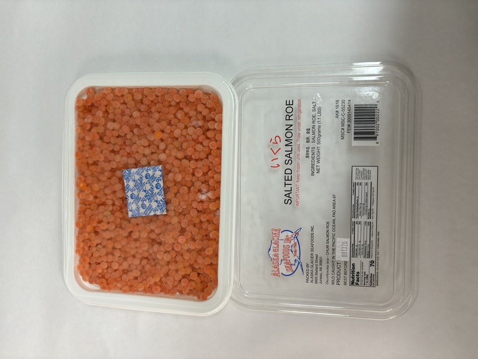Wild Alaskan Salmon Red Keta Caviar, Alaskan, Chum , Красная Икра ...