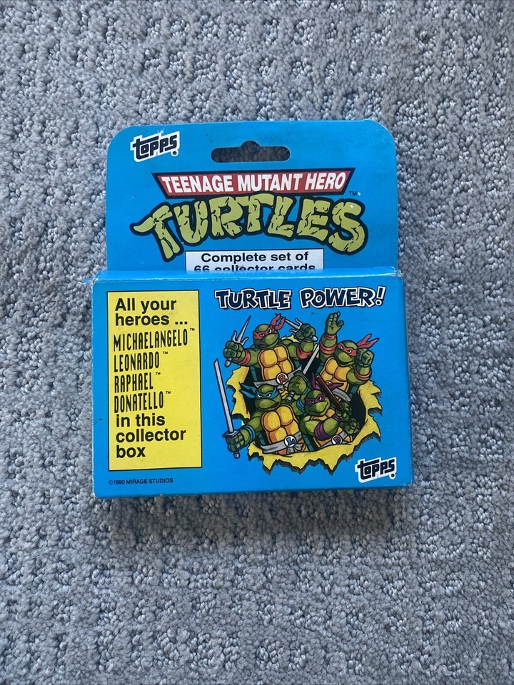 Mirage Studio 1990 Topps Teenage Mutant Ninja Turtles COMPLETE SET ...