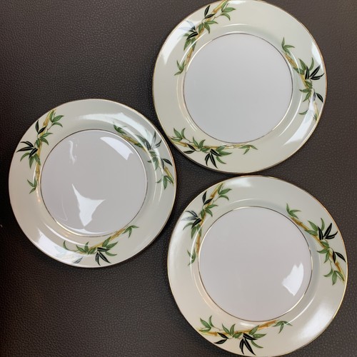 3 Kent China Bali Hai Bamboo dessert Plate 6 5/8" Excellent | eBay