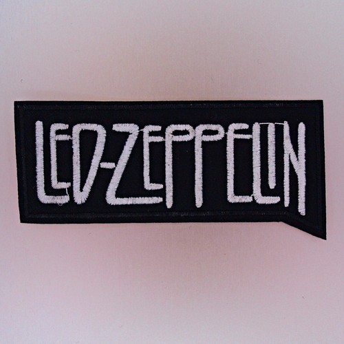 Led Zeppelin Patch — Iron On Badge Embroidered Motif — Rock Band Music ...
