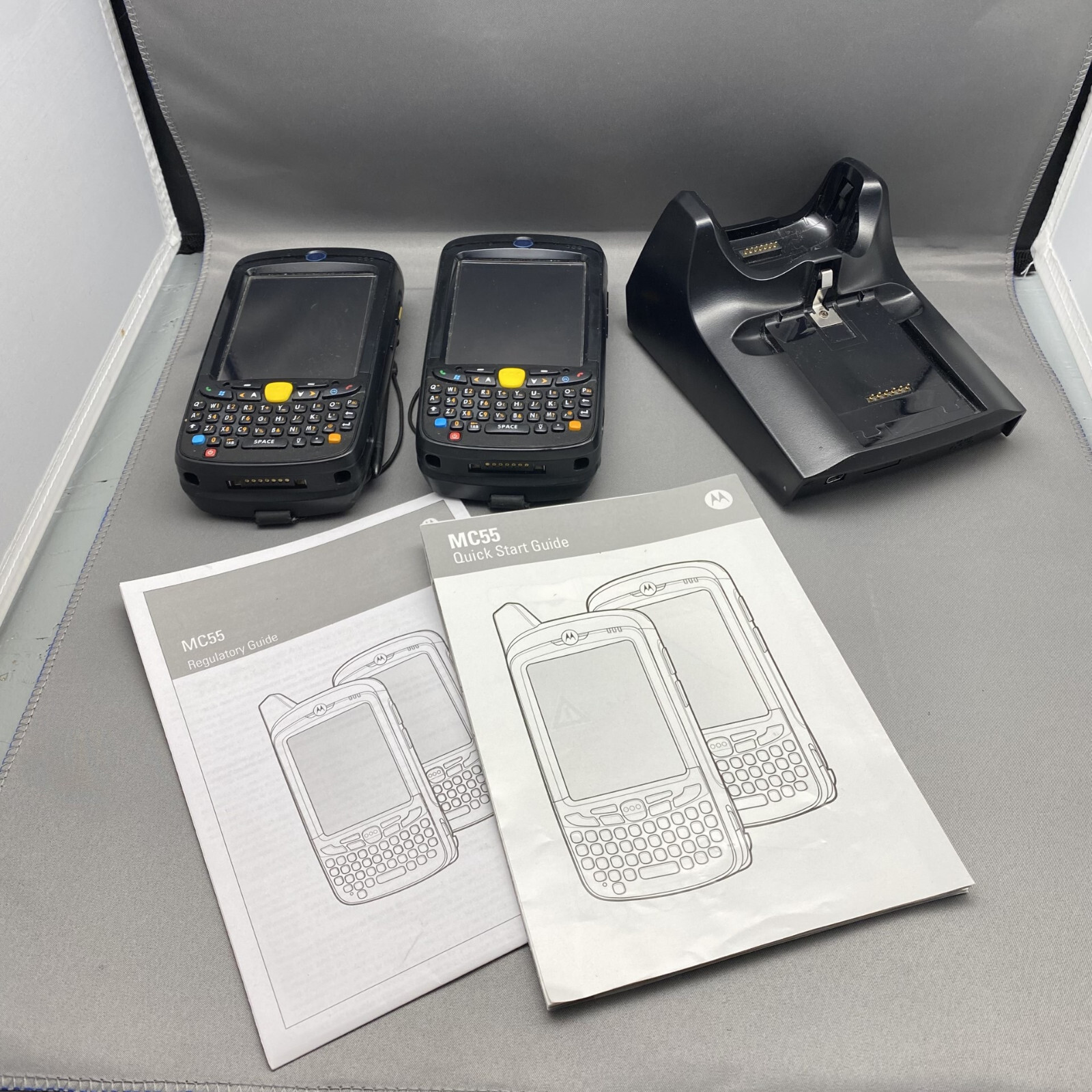 Symbol MC55A0-P20SWQQA7WR Handheld Barcode Scanners Sold As Is Lot Of 2 ...