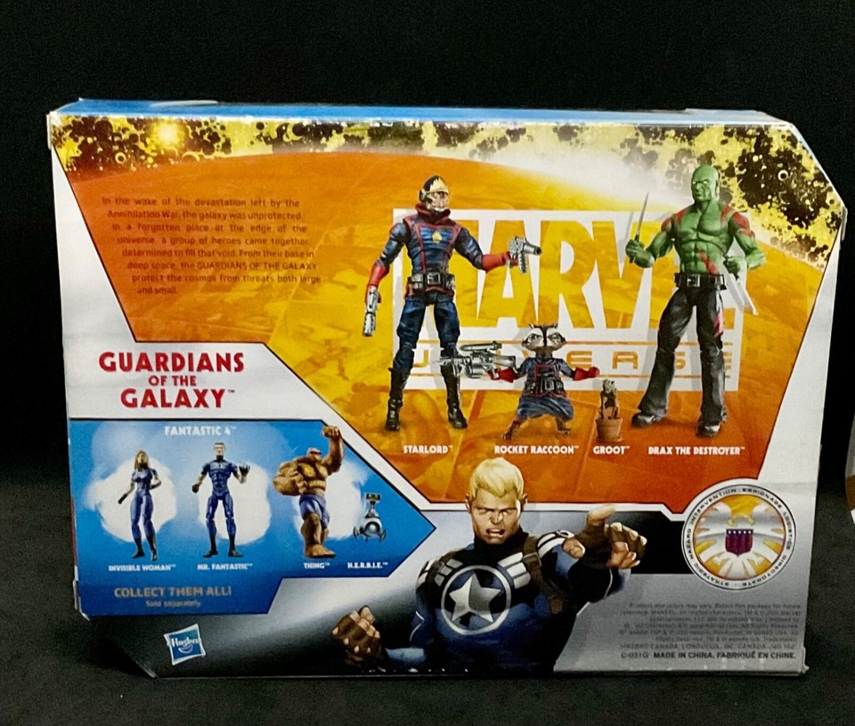2011 Marvel Universe Guardians of the Galaxy Action Figure Set. 3.75 ...