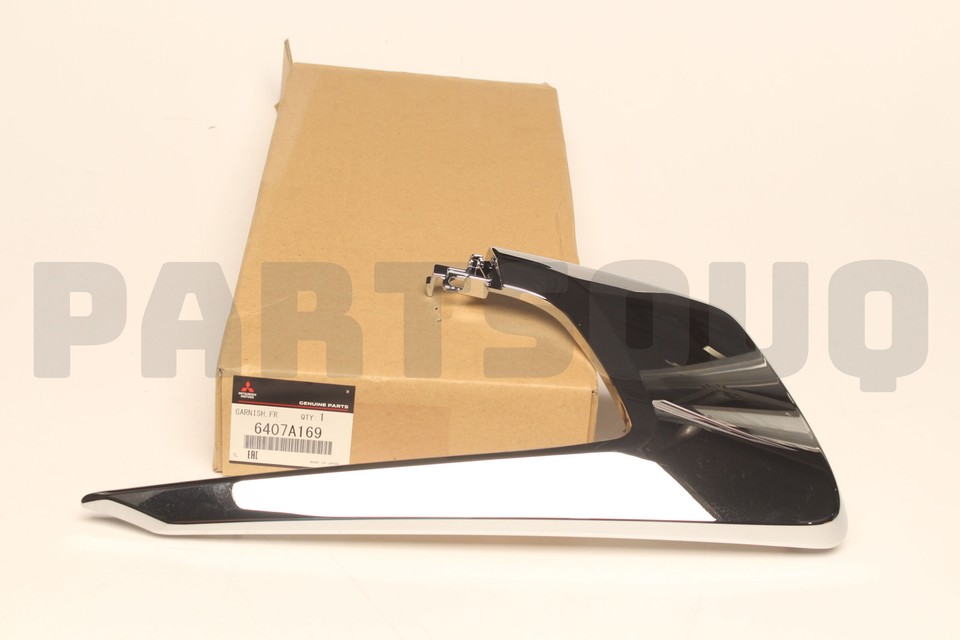 6407A169 Genuine Mitsubishi GARNISH,FR BUMPER SI | eBay