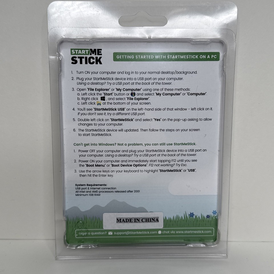 Start Me Stick, Turn Any Computer Into A Fast, Secure and Private One ...