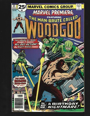 Marvel Premiere #31 VF- Kirby Giffen 1st & Origin Woodgod 1st Captain ...