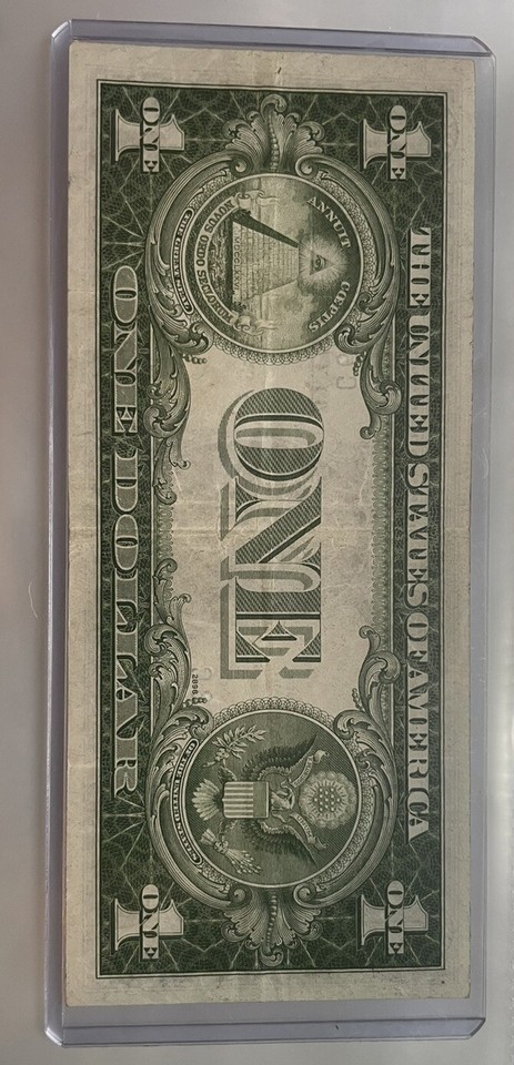 $1 1935-A North Africa Silver Certificate Yellow Seal WWII Emergency ...