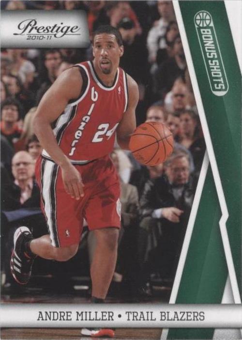 2010-11 Prestige - Andre Miller #97 Bonus Shots Green /25 for sale ...