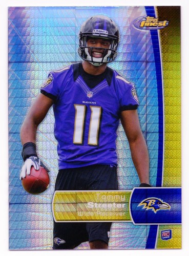 2012 Finest Tommy Streeter #150 Baltimore Ravens | eBay