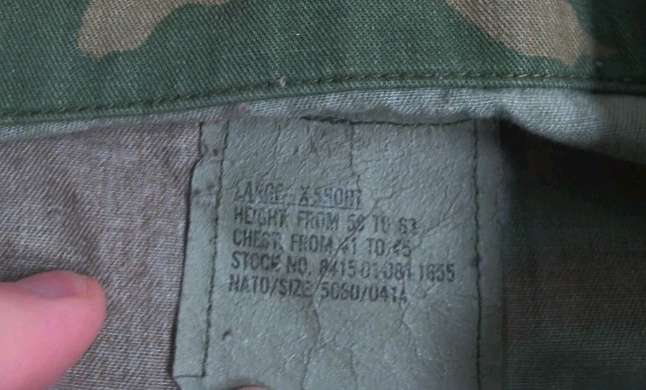 US Army USAF Hot Weather Woodland BDU Camouflage Jacket, Large-short | eBay