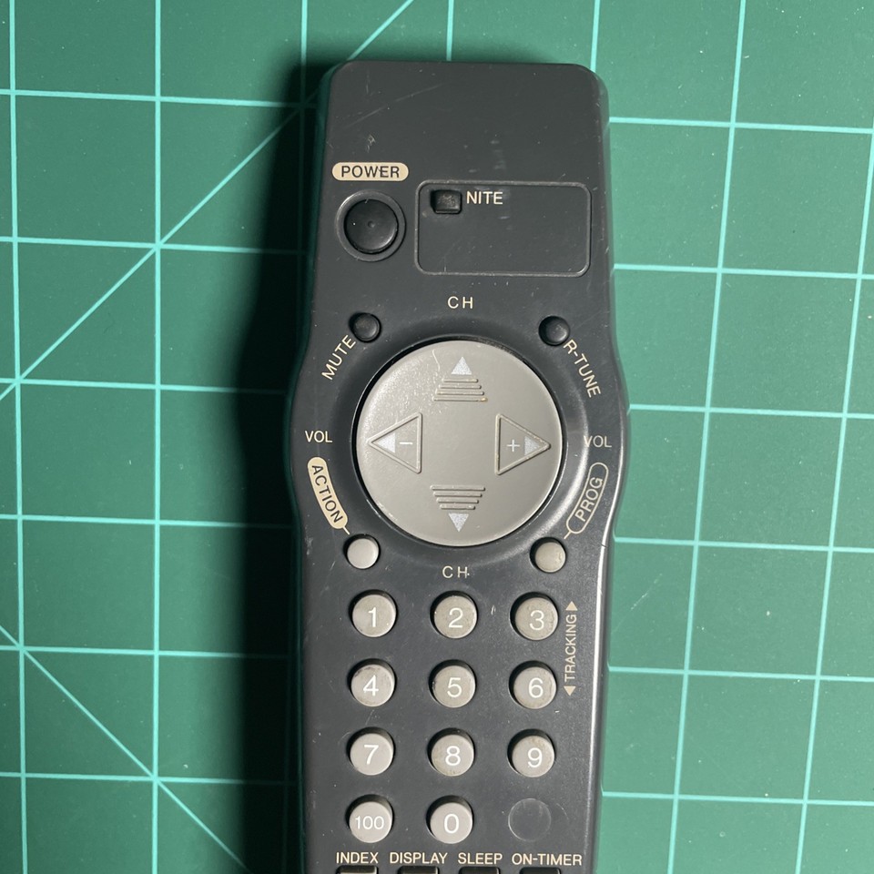 Panasonic TV VCR Program Director Universal Remote Control ~ Works | eBay
