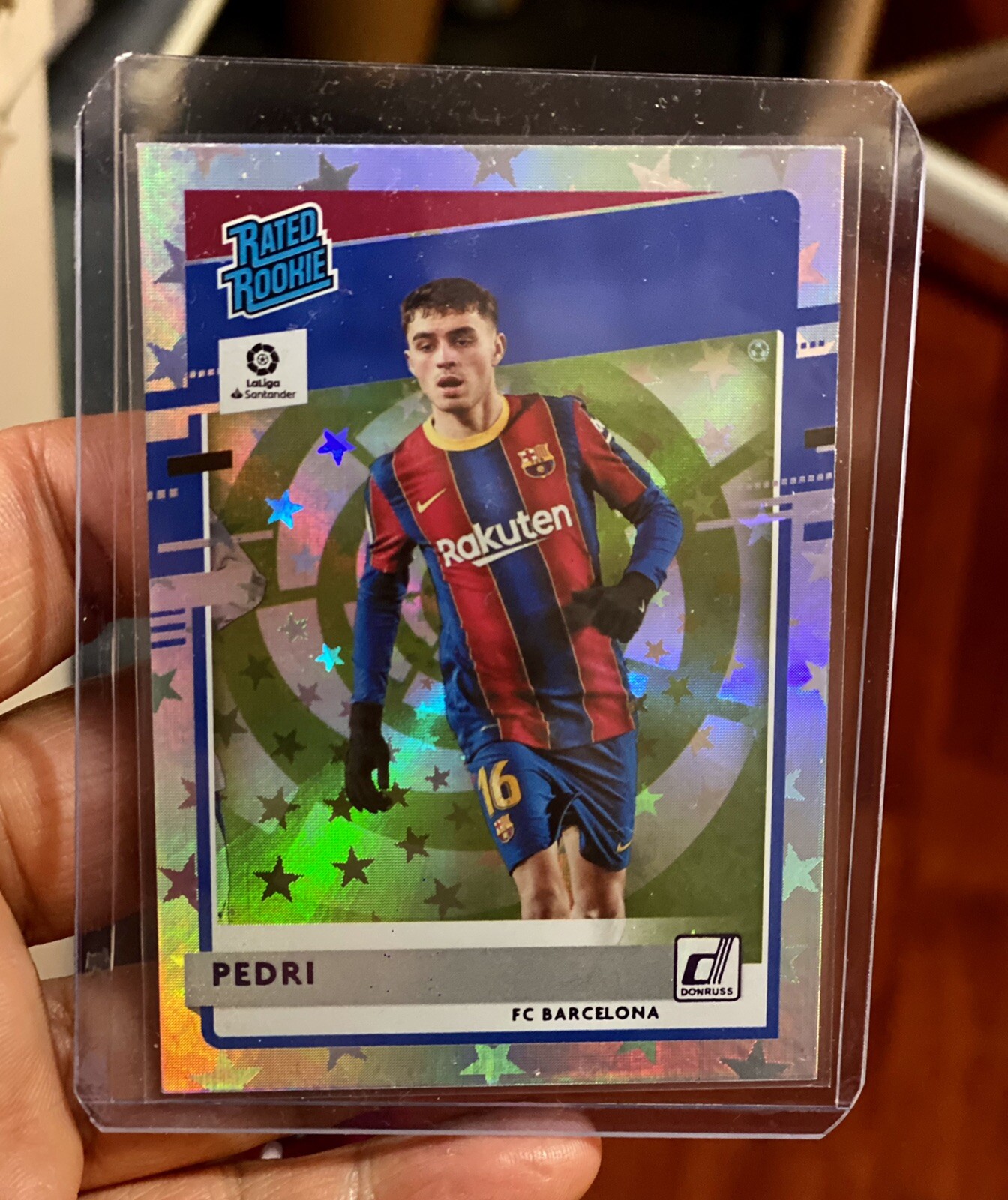 Pedri 2020-21 Panini Chronicles Donruss Soccer Rated Rookie Purple ...