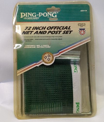 Harvard Ping-pong 72 Inch Net And Post Set Official Table Tennis | eBay