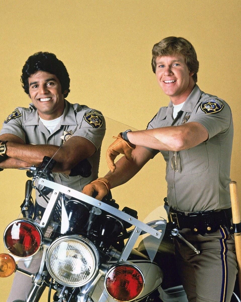 Larry Estrada Wedding Larry Wilcox And Erik Estrada Signed Chips Photo