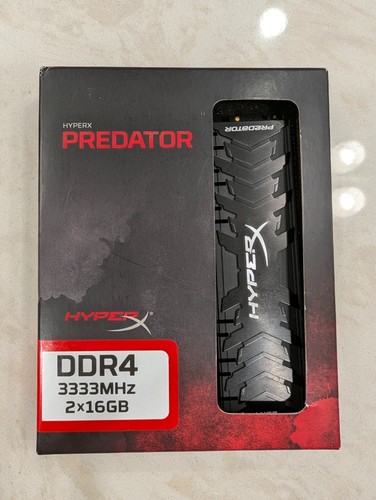 HyperX Predator DDR4 3333MHz 2x16 GB HX433C16PB3K2/32 | eBay