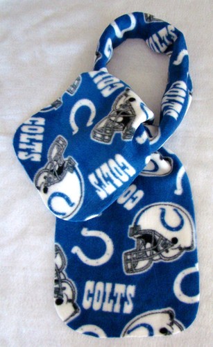 New INDIANAPOLIS COLTS NFL Team Mix Logo Football Fleece Scarf 60" L by ...